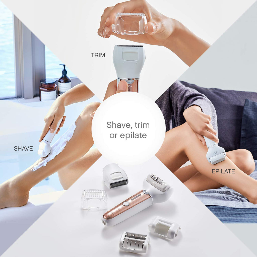 Panasonic, Cordless Shaver Epilator For Women With 5 Attachments – Infinity Warehouse