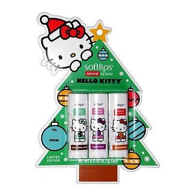 Softlips Limited Edition Hello Kitty Holiday Natural Lip Balm ...