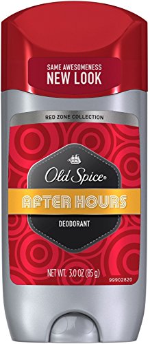 Old Spice Red Zone Deodorant Solid, After Hours 3 oz (Pack of 10 ...