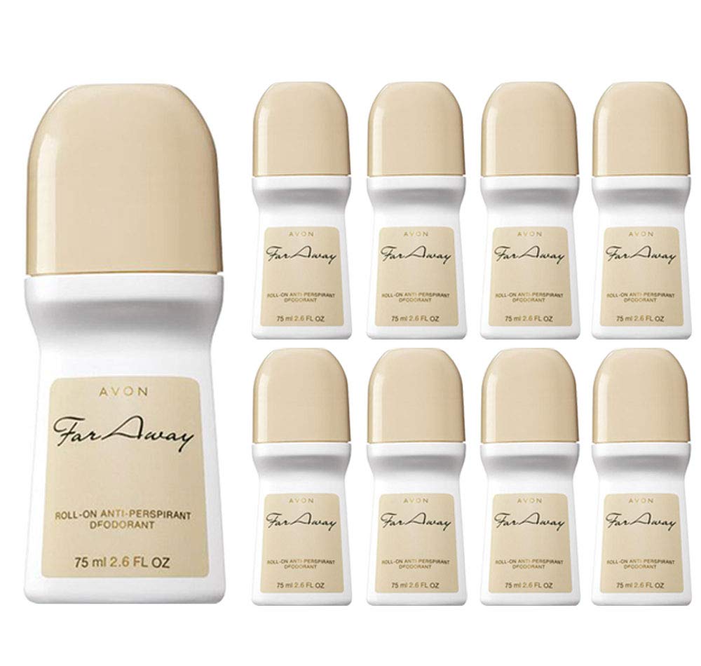 Avon Far Away Rollon Antiperspirant Deodorant Size 2.6 oz (12Pack ...