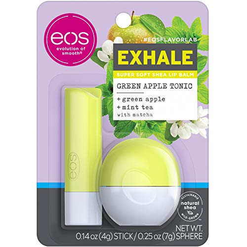 eos FlavorLab Lip Balm- Green Apple Tonic, Made with Matcha, – Infinity ...