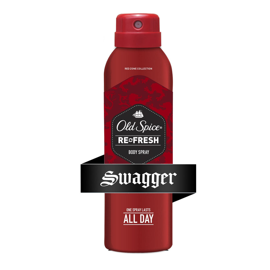 Old Spice Red Zone Swagger Men's Body Spray 3.75 Ounce - Beauty ...