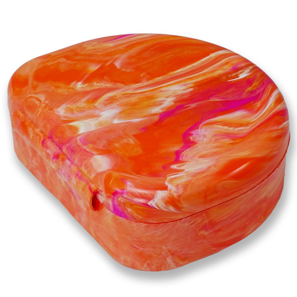 QUIST (TM) Orthodontic Retainer Case (Orange) - Beauty Coquette ...