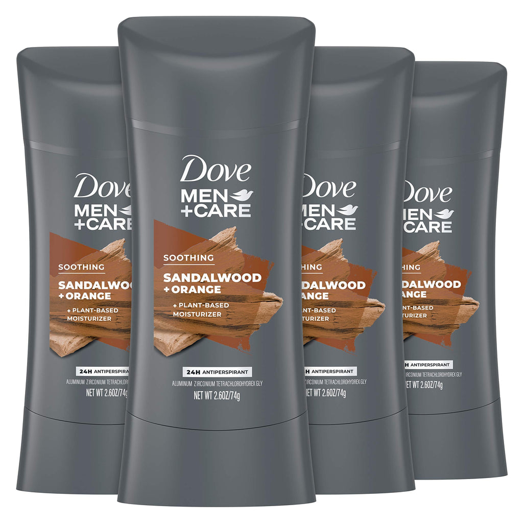 DOVE MEN + CARE Antiperspirant Deodorant Natural Inspired Sandalwood ...