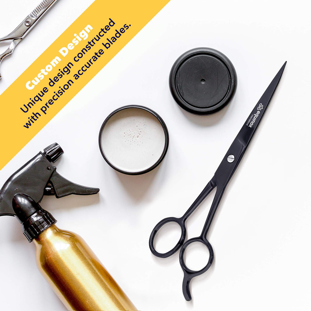 Equinox Professional Shears with Finger Rest & Finger Inserts - Ice ...