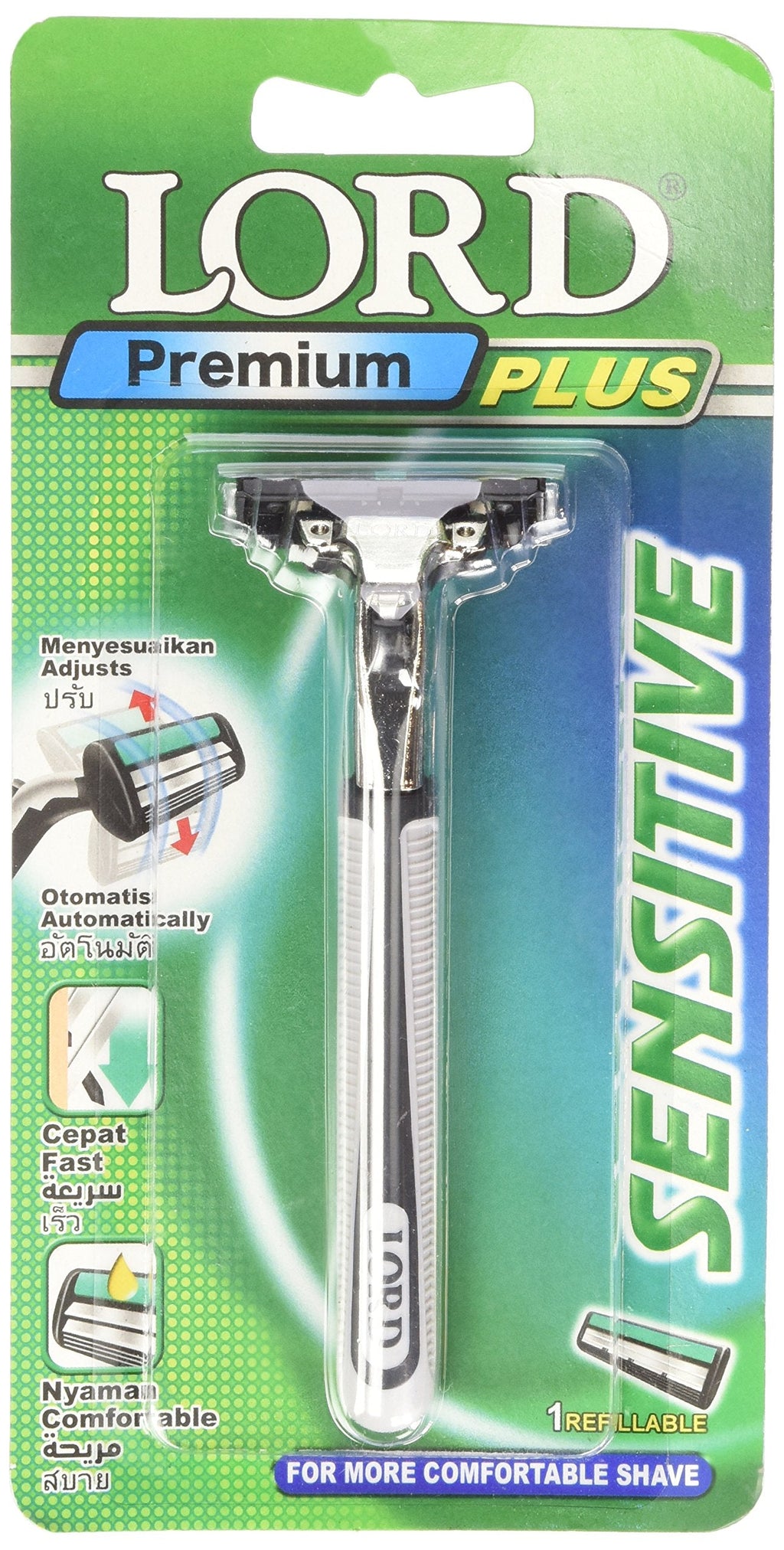 Lord Premium Plus Twin Blade Razor with pivoting Head - Beauty ...